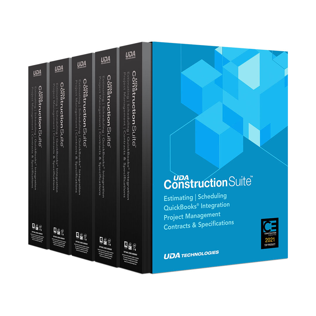 UDA ConstructionSuite 13 Specialty & Subs Network 5 Plus Server – UDA Technologies