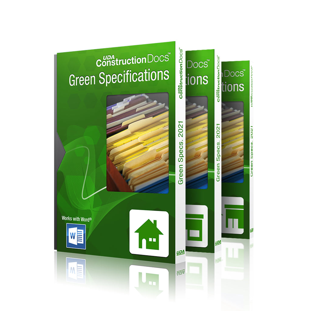 UDA ConstructionDocs™ Green Developer Specs 2024 – UDA Technologies